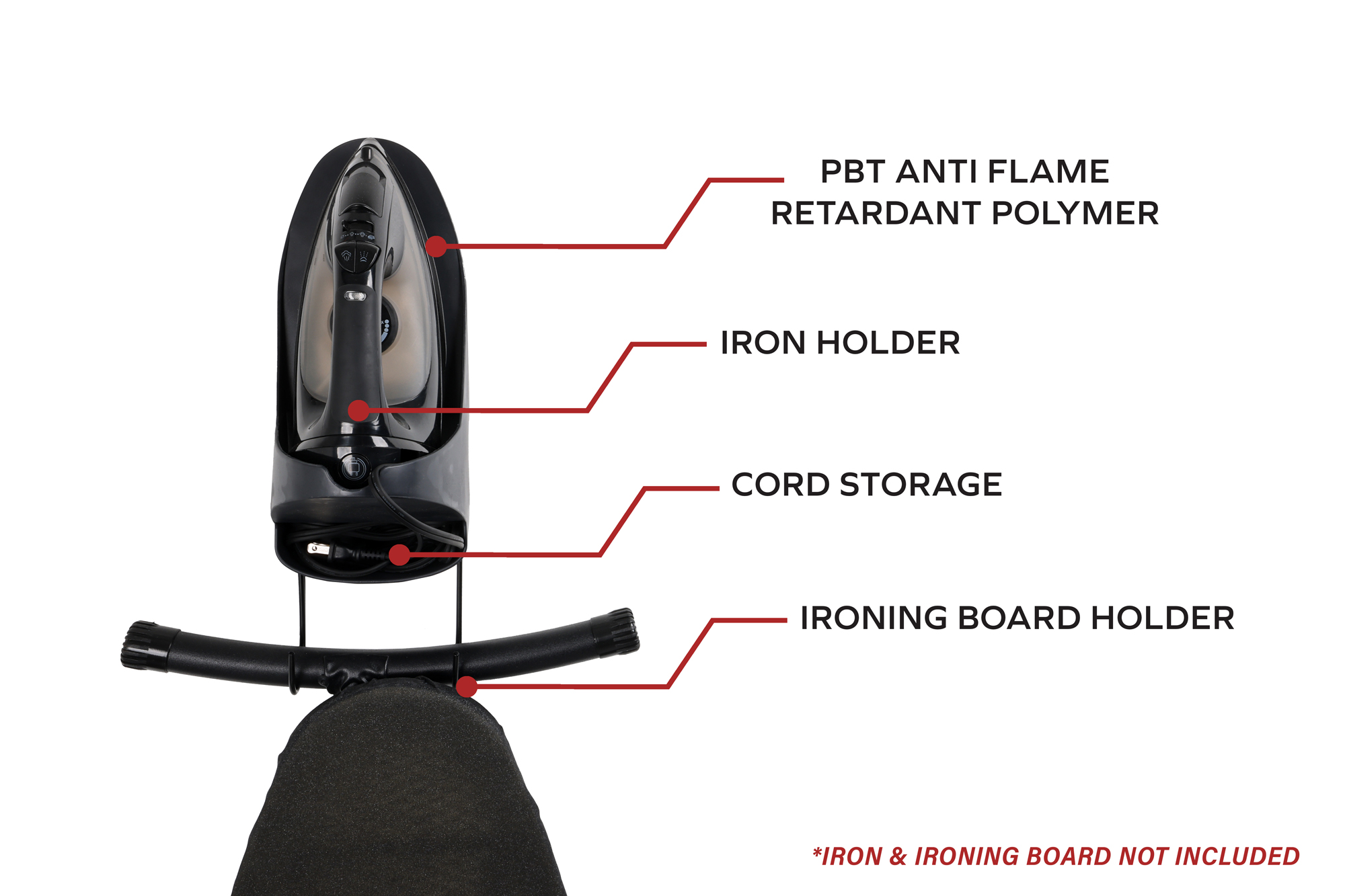 Plastic Iron Organizer - Hospitality 1 Source | Customer Focused ...